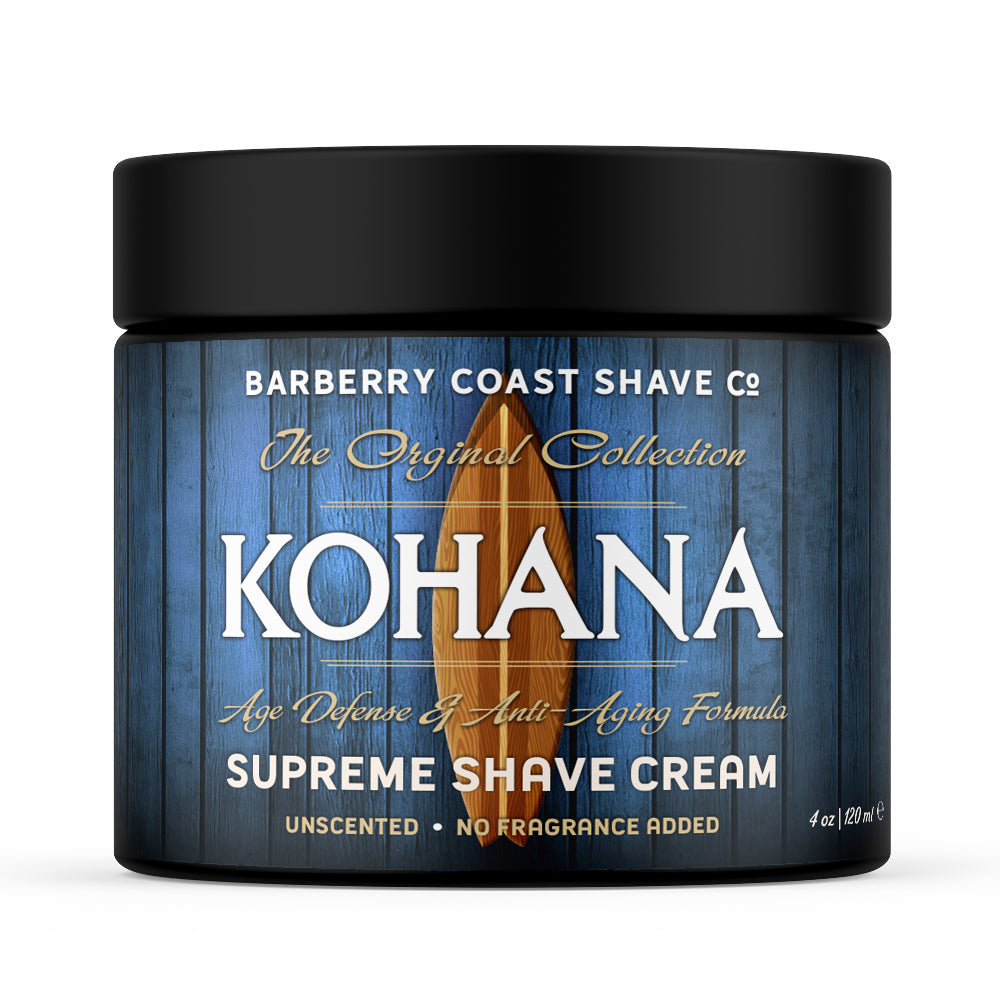 Supreme Shave Cream - Unscented Kohana | Barberry Coast®