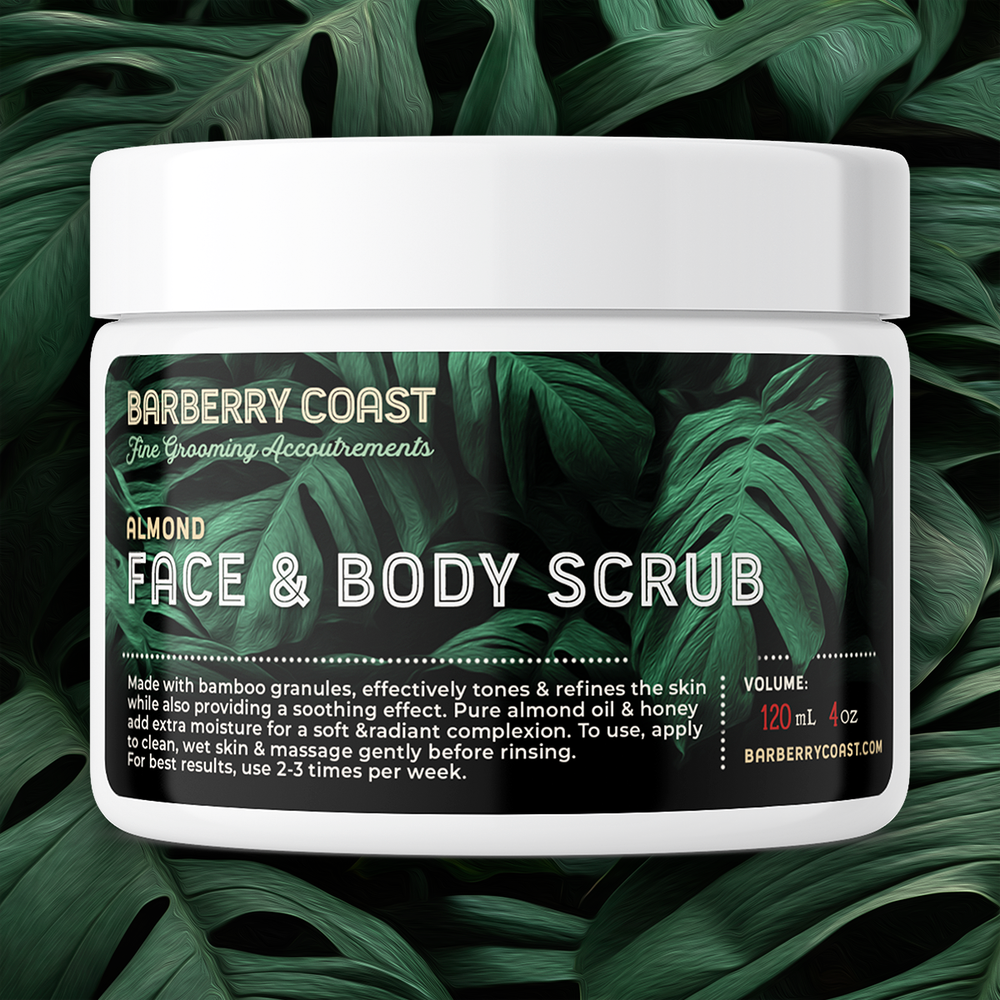 Almond Face & Body Scrub | Barberry Coast®